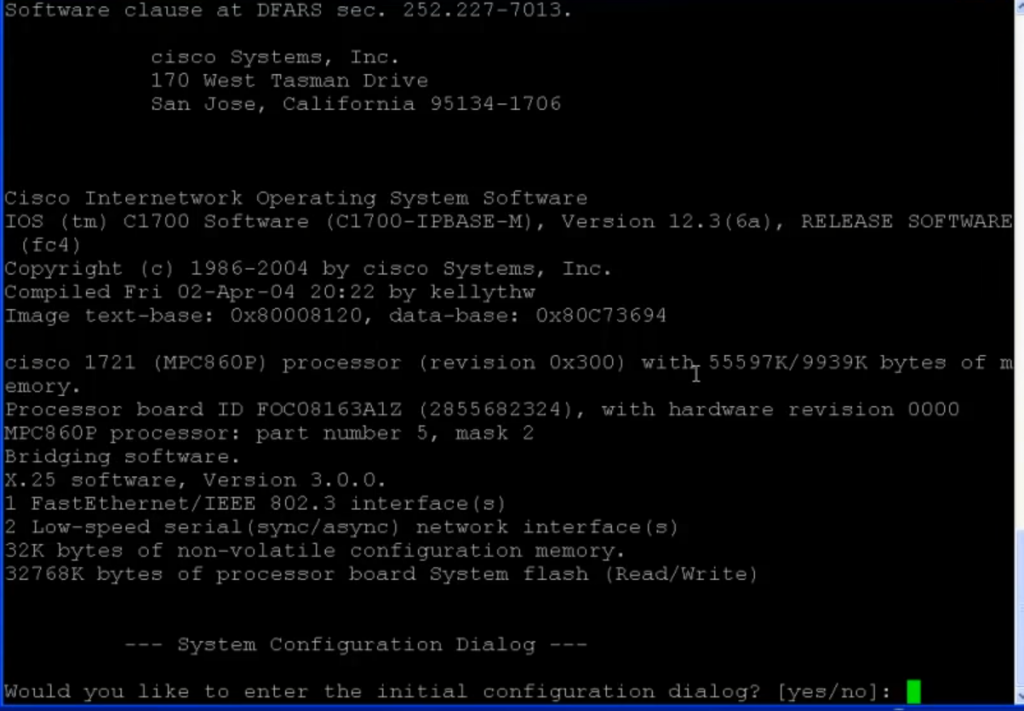 How to reset Cisco router password - OLinux