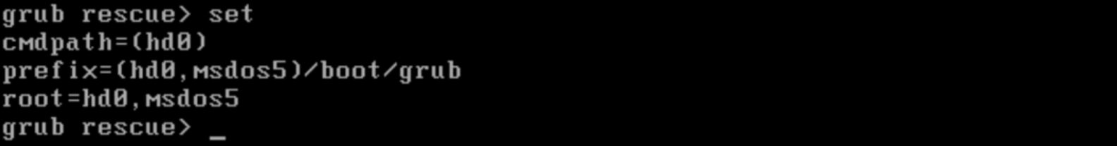 How to use grub rescue mode - OLinux